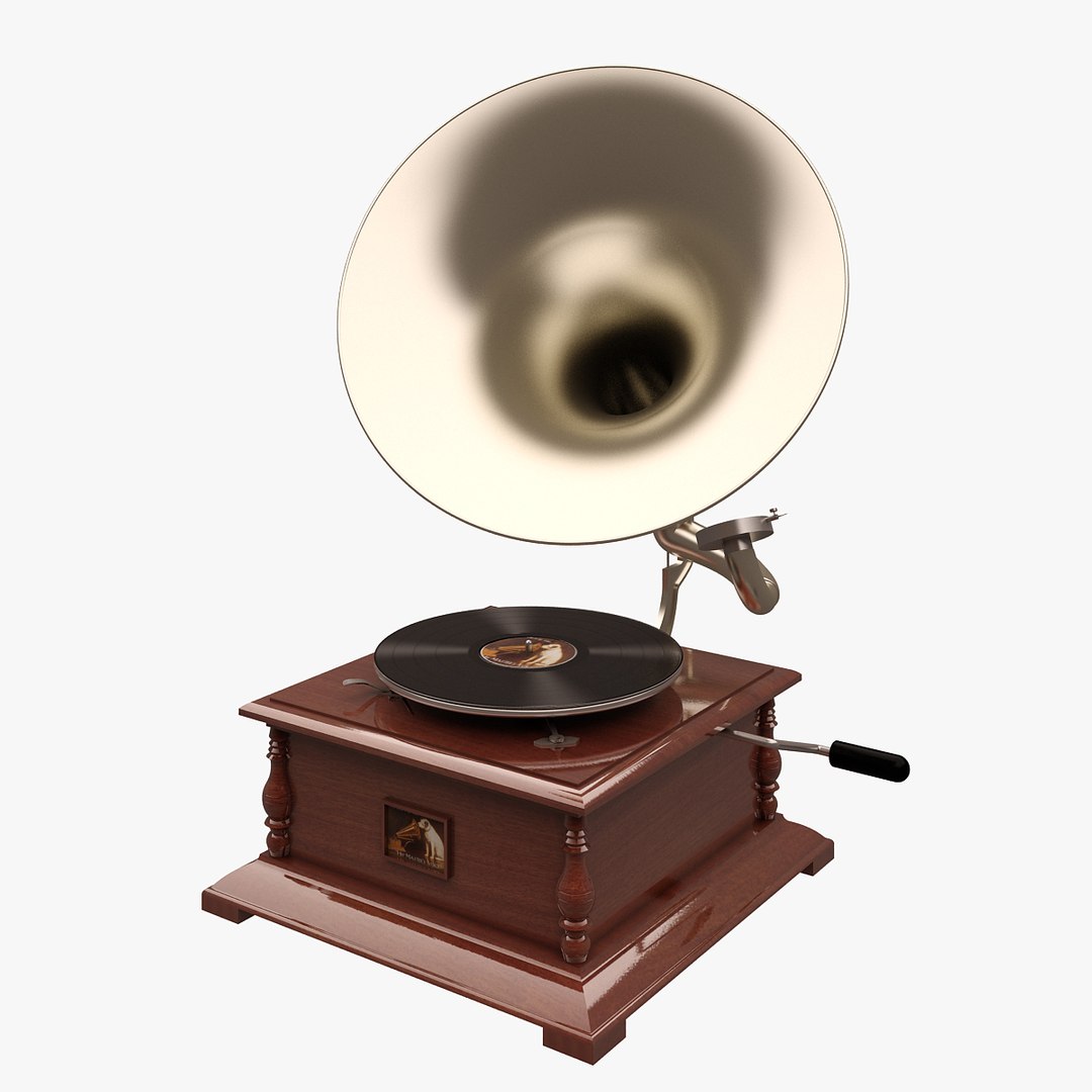 Gramaphone Voice 3d Model