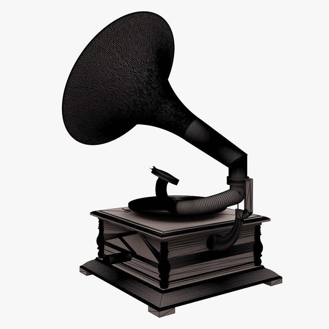 Gramaphone Voice 3d Model