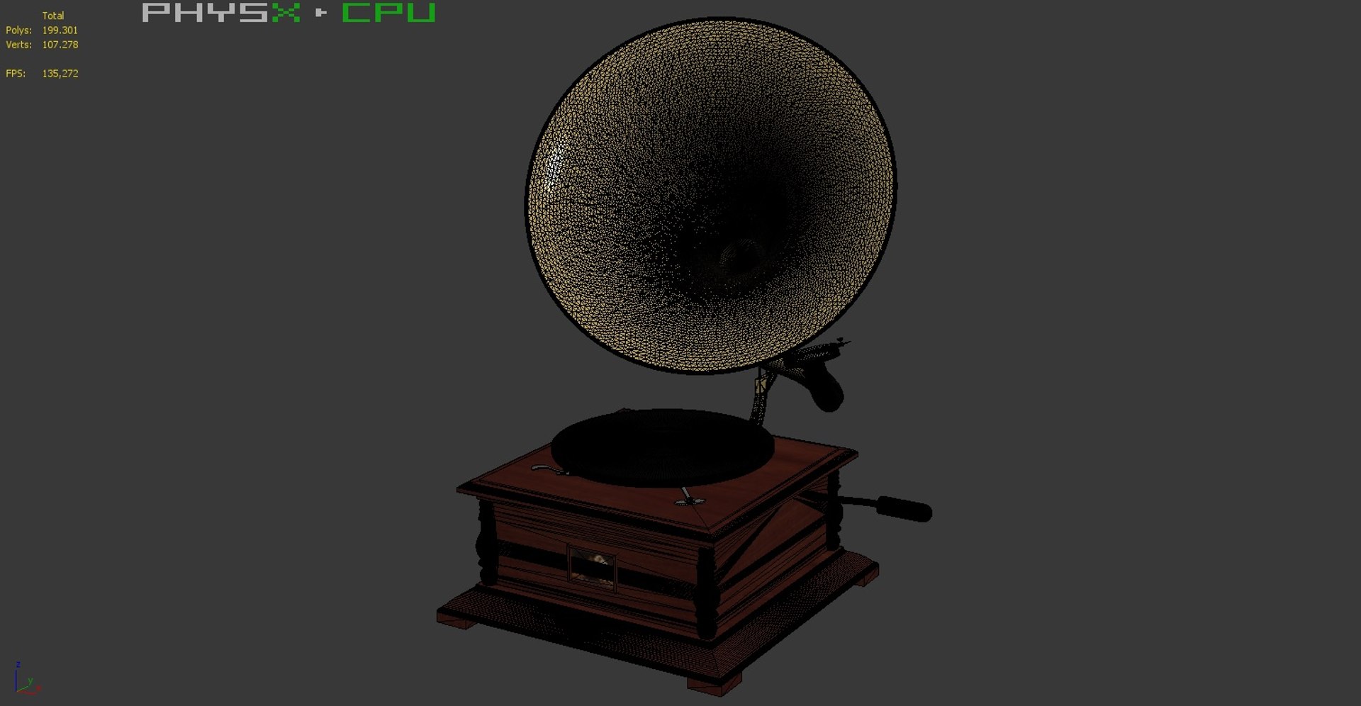 Gramaphone Voice 3d Model