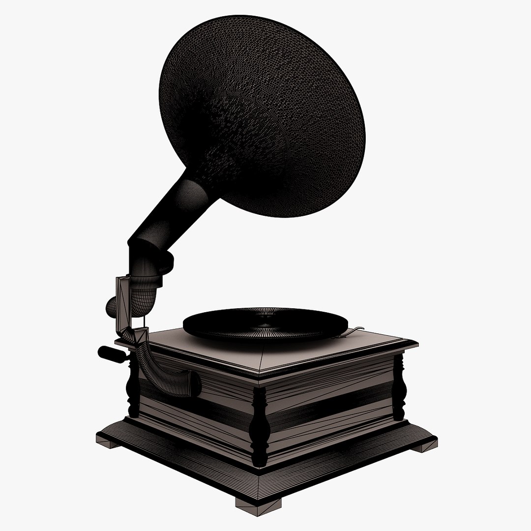 Gramaphone Voice 3d Model