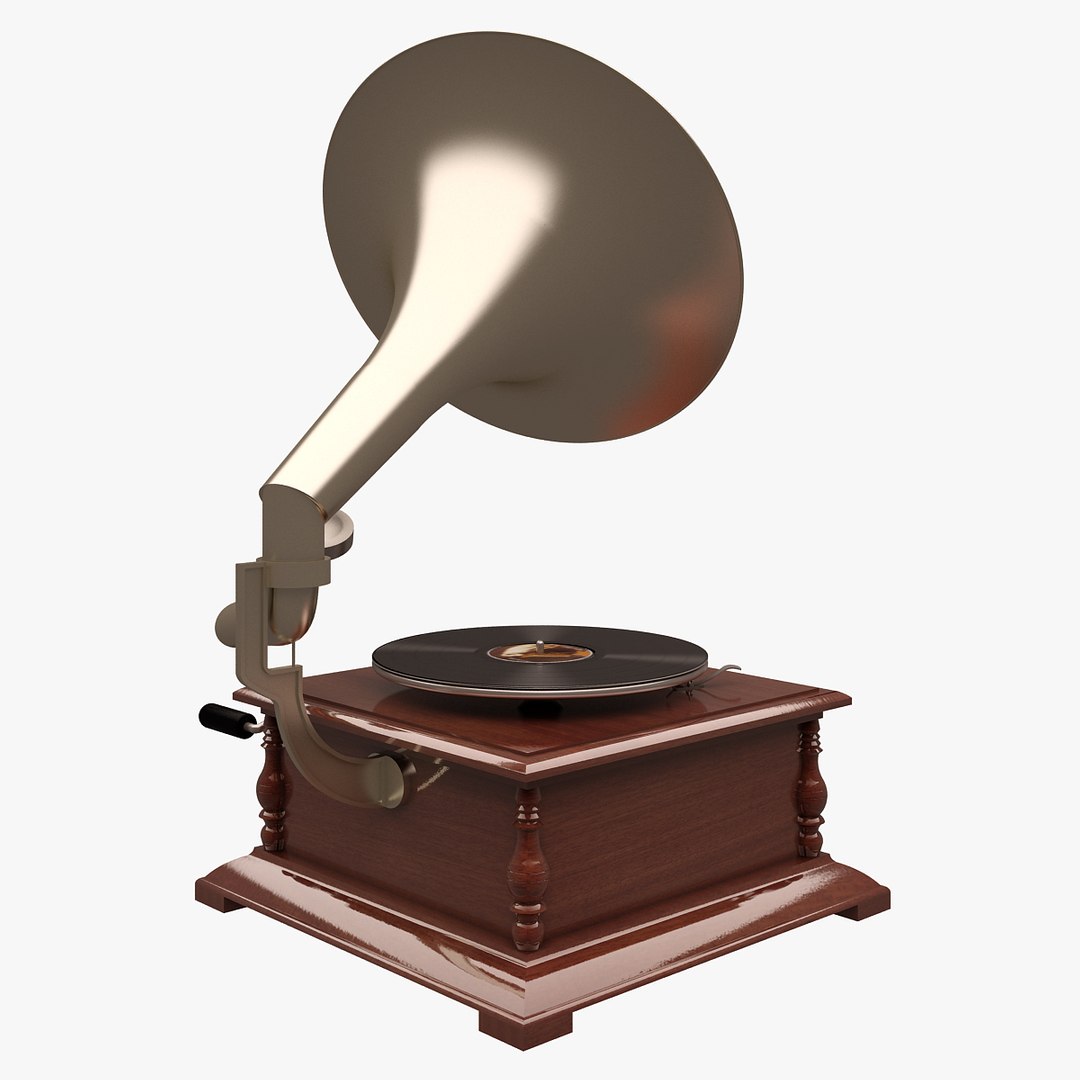 Gramaphone Voice 3d Model