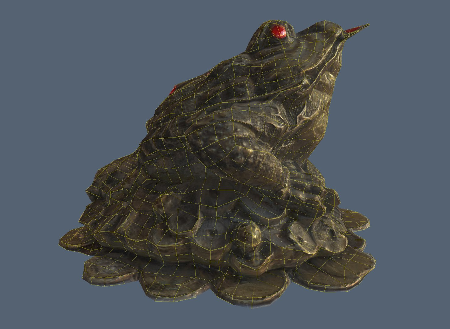 3d Model Money Toad