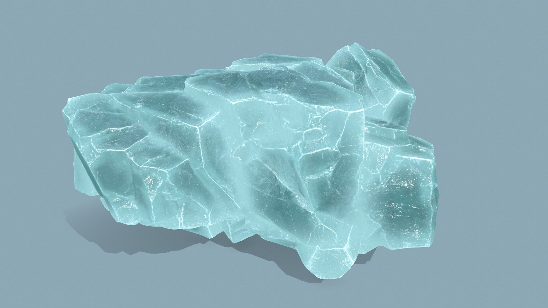 Ice Rocks Model - TurboSquid 2168152