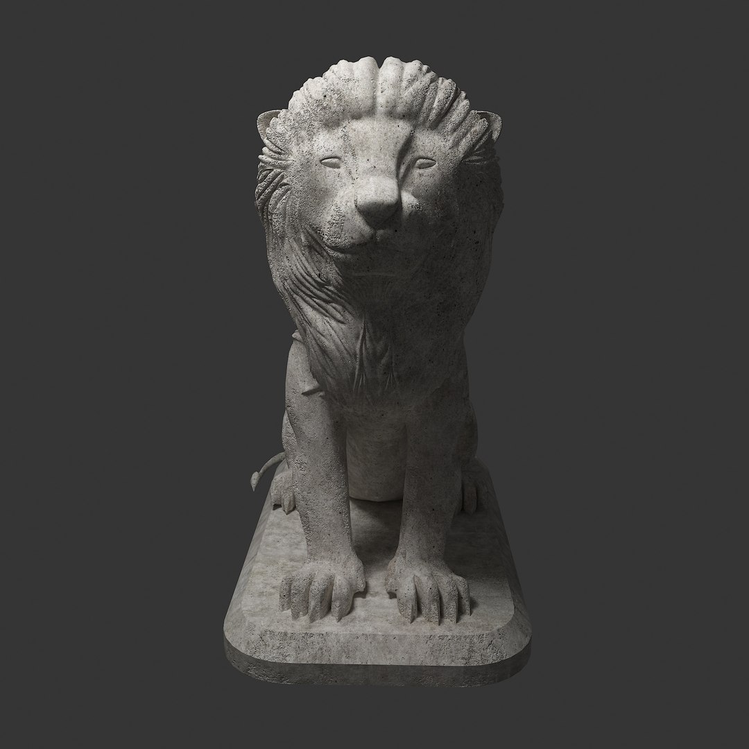 3D Leo Zodiac Statue 3D - TurboSquid 1908836