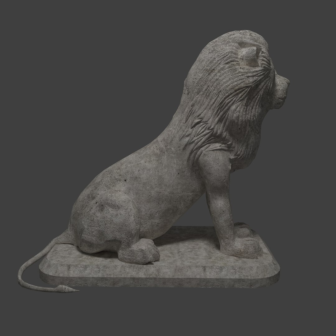 3D Leo Zodiac Statue 3D - TurboSquid 1908836