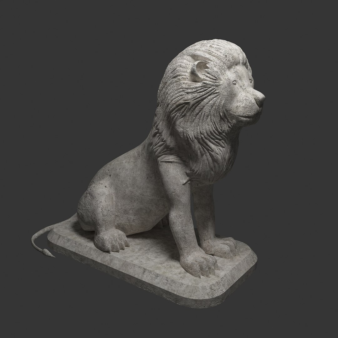 3D Leo Zodiac Statue 3D - TurboSquid 1908836