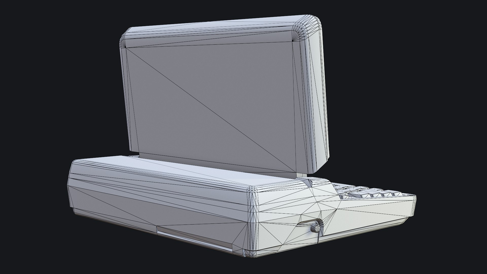 Retro Laptop 3D Model - TurboSquid 1793006