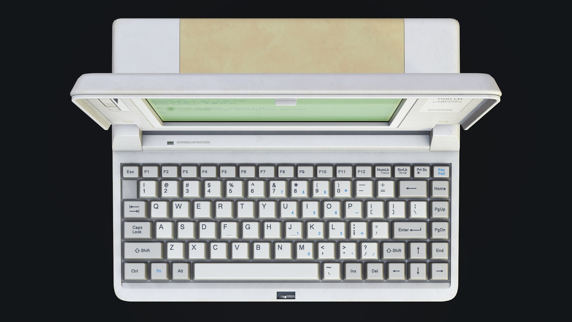 Retro Laptop 3D Model - TurboSquid 1793006