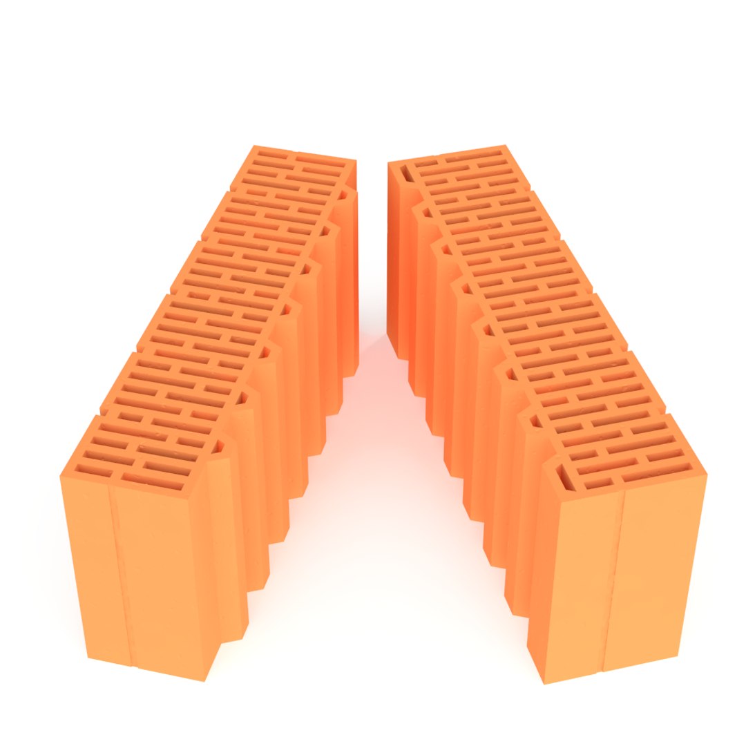 3D wienerberger block model - TurboSquid 1210507