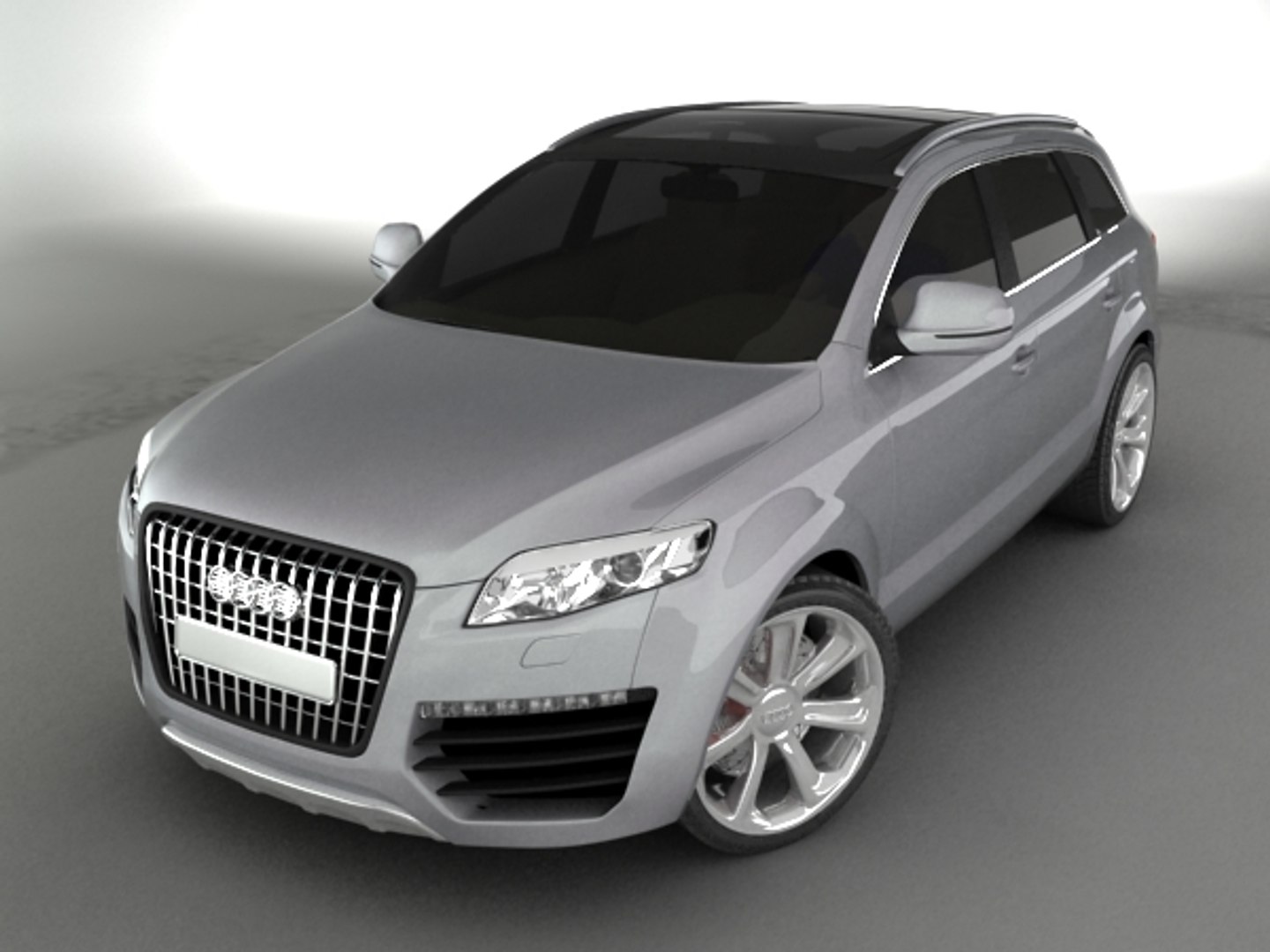 6 Luxury Cars Audi 3d Model