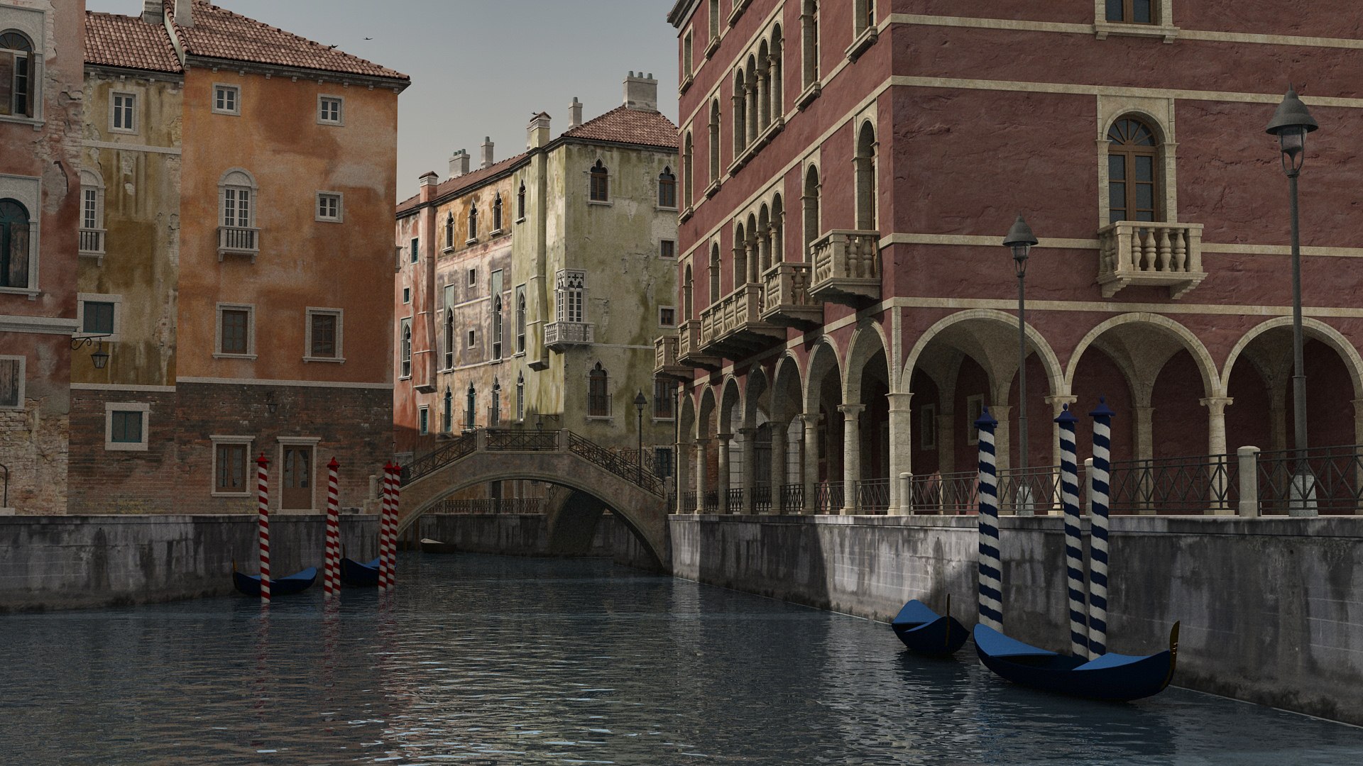 Venice Scene 04 Model - TurboSquid 2169785