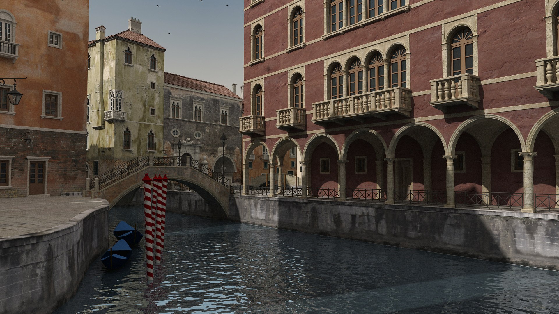 Venice Scene 04 Model - TurboSquid 2169785