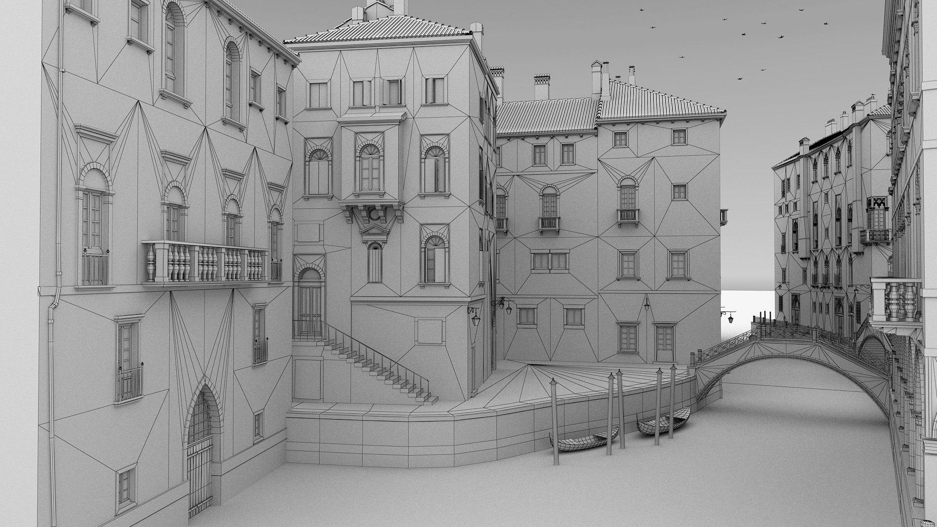 Venice Scene 04 model - TurboSquid 2169785