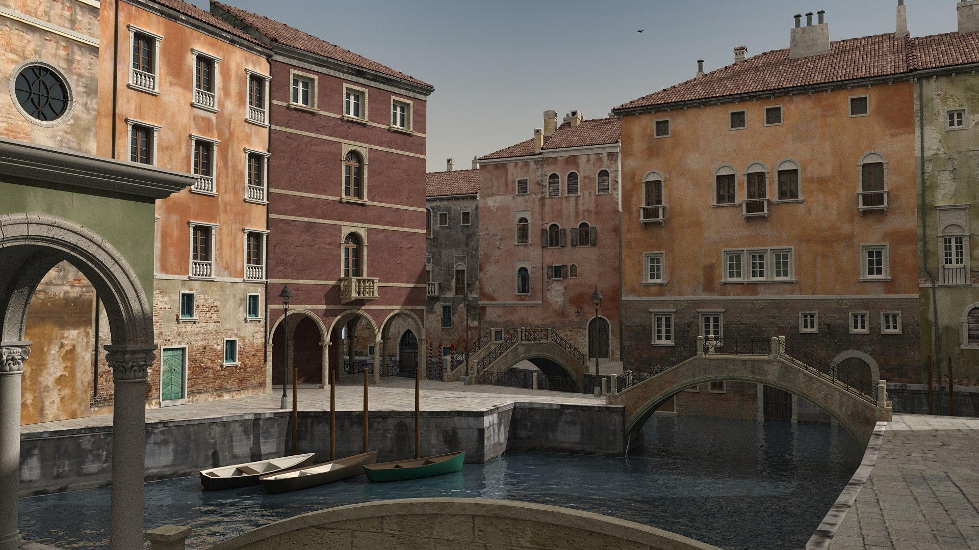 Venice Scene 04 model - TurboSquid 2169785