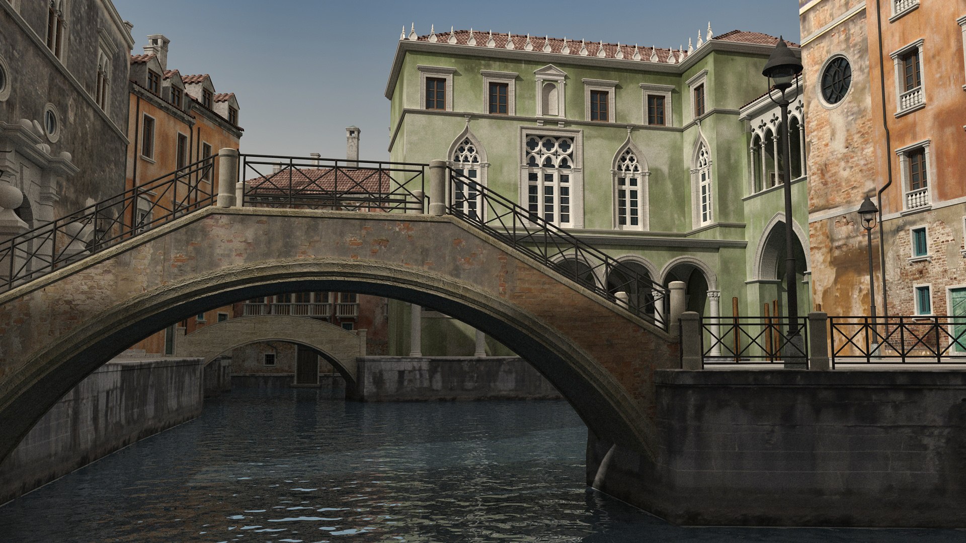 Venice Scene 04 Model - TurboSquid 2169785