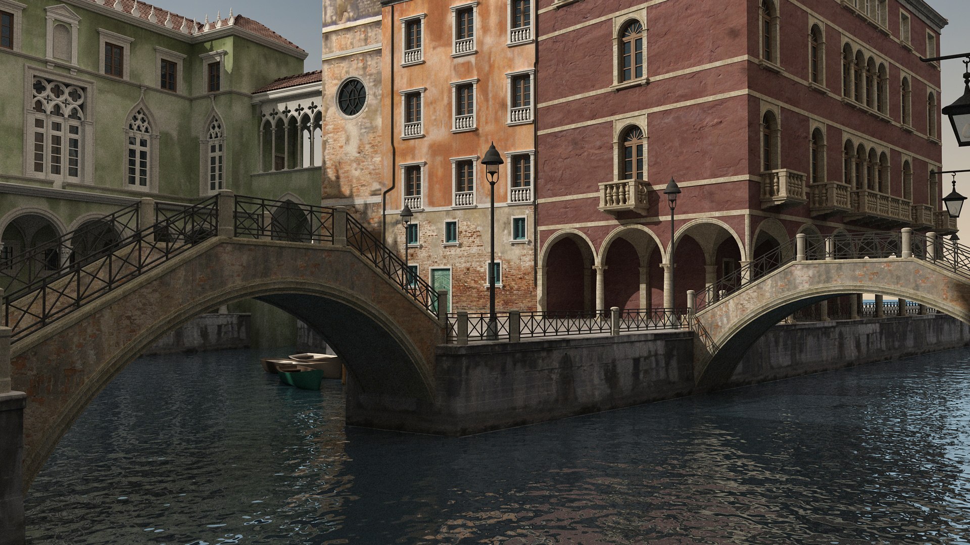 Venice Scene 04 Model - TurboSquid 2169785