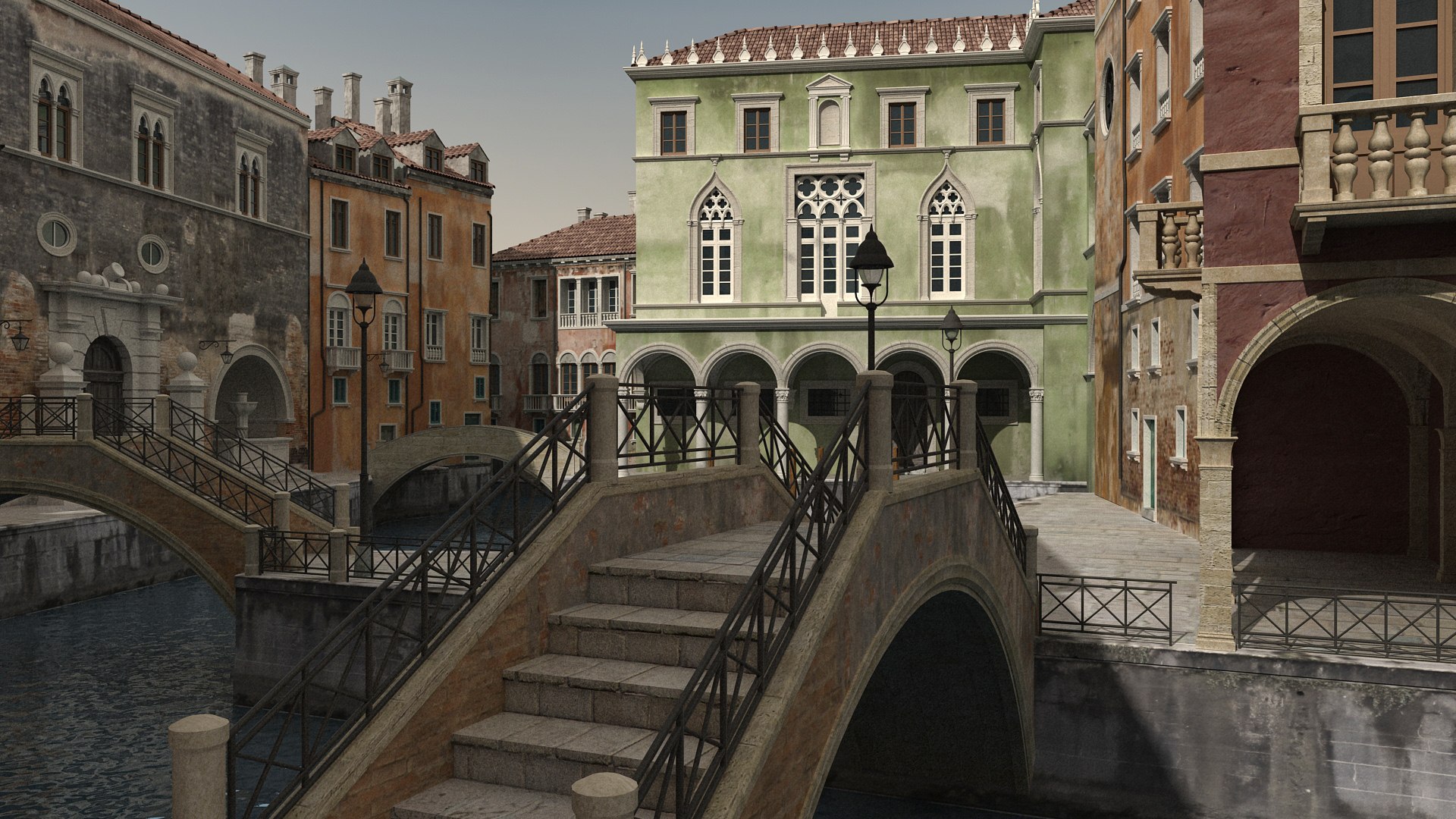 Venice Scene 04 Model - TurboSquid 2169785