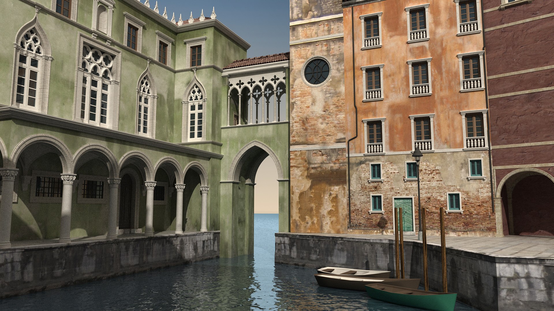 Venice Scene 04 Model - TurboSquid 2169785