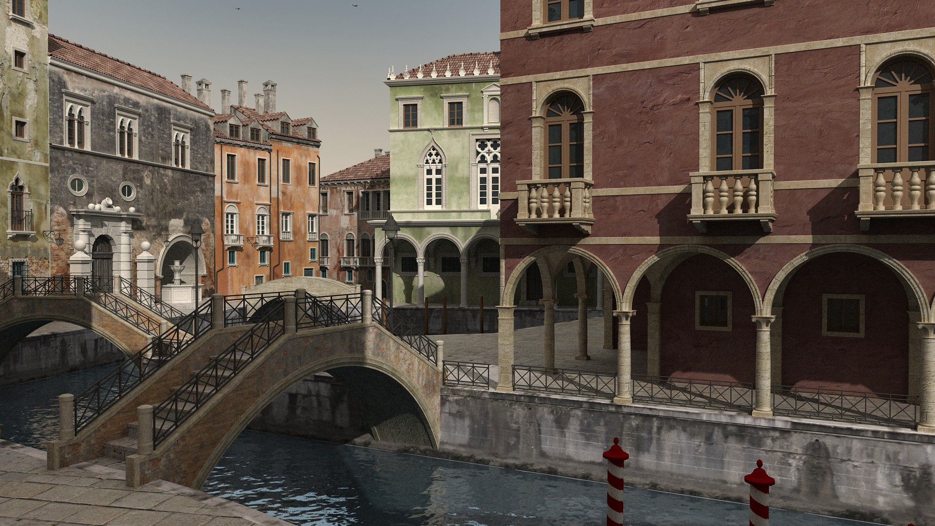 Venice Scene 04 Model - TurboSquid 2169785