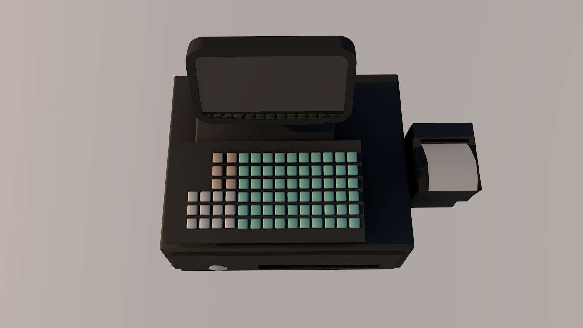 3D cash desk model - TurboSquid 1195257