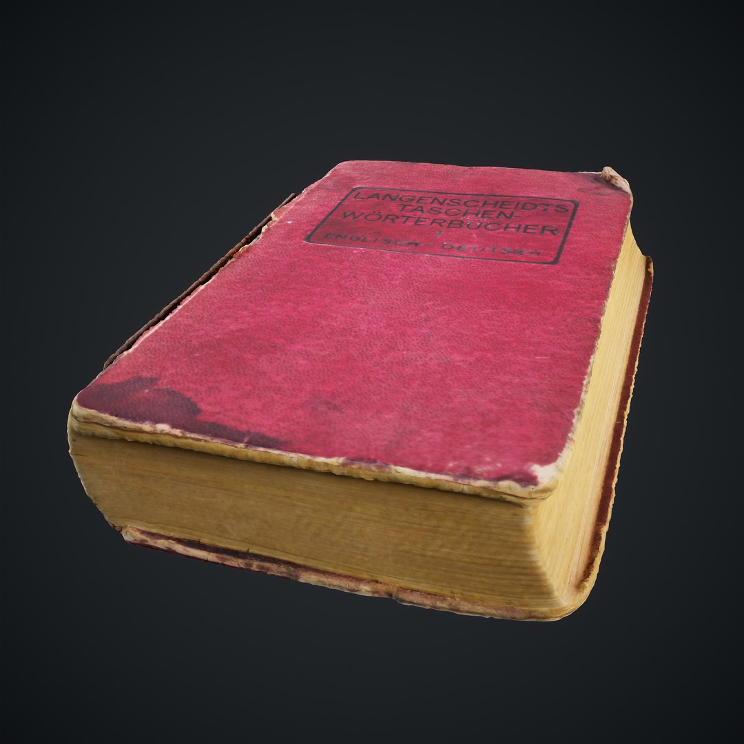 3D Scanned Old Books pack - TurboSquid 1906806