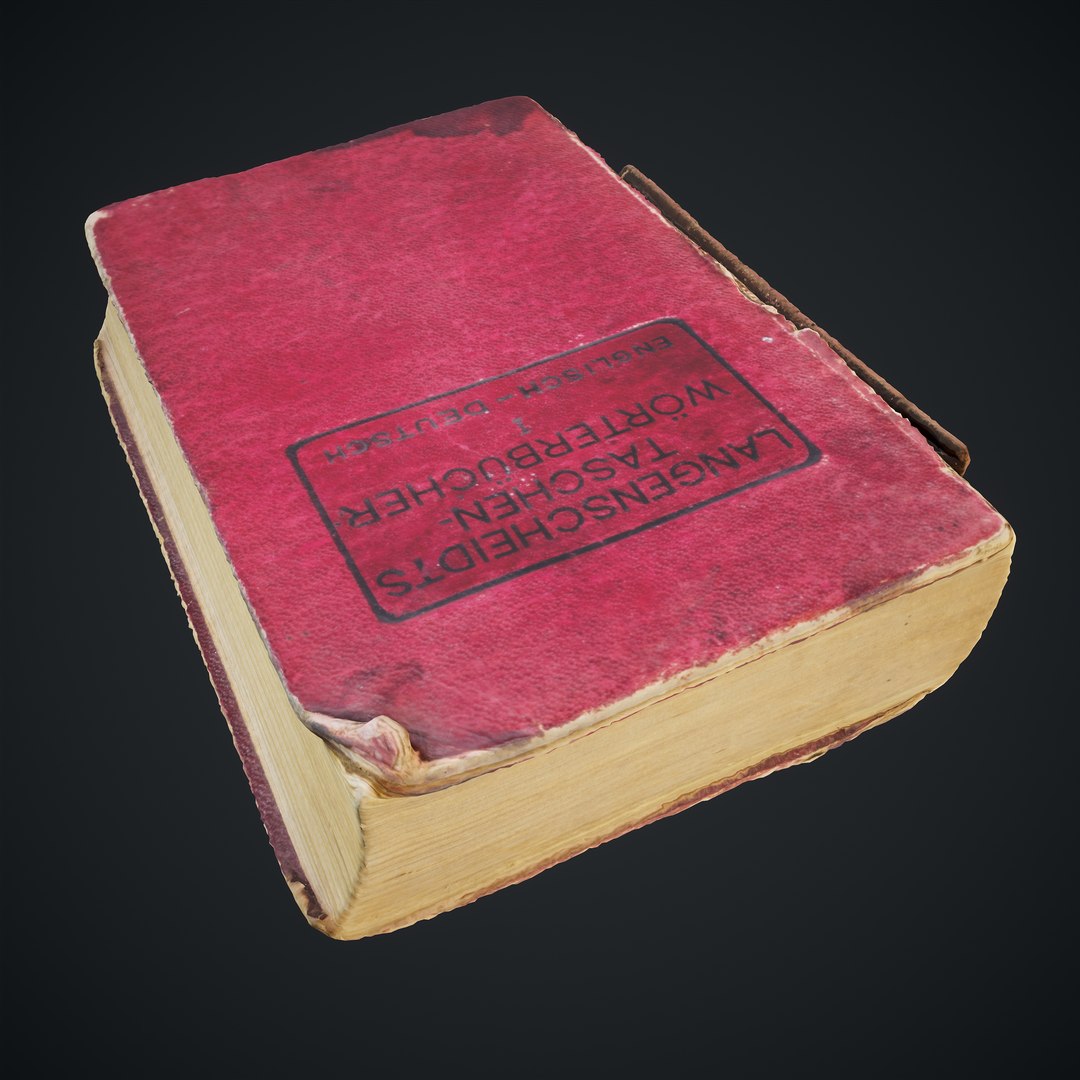 3D Scanned Old Books pack - TurboSquid 1906806
