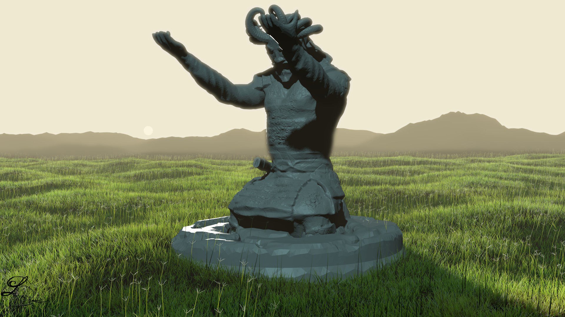 3D Samurai Pen Holder Model - TurboSquid 1835652