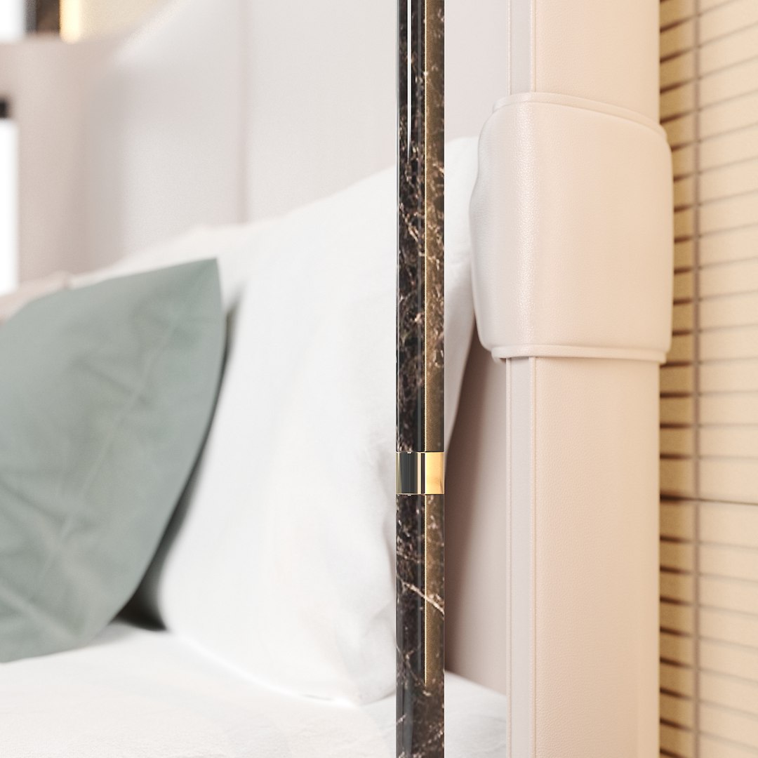 Turri eclipse bed 3D model - TurboSquid 1389944