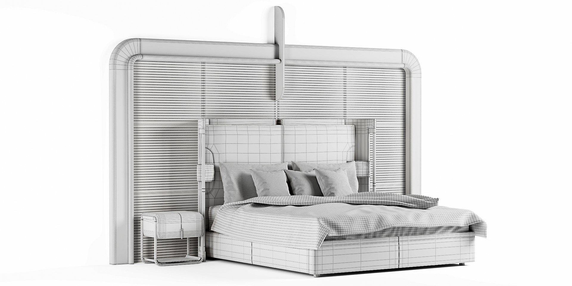 Turri eclipse bed 3D model - TurboSquid 1389944