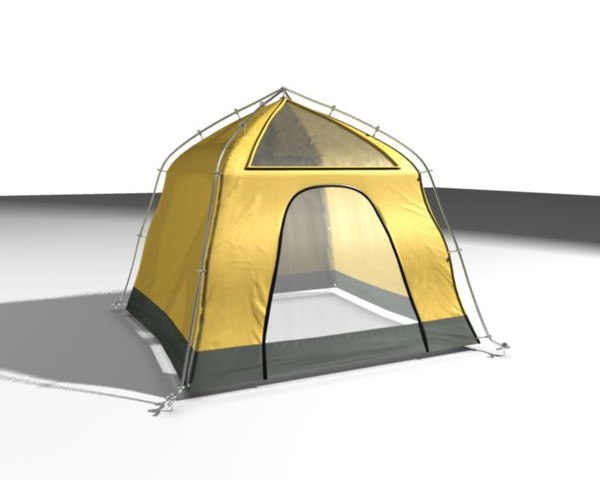 3d camping tent
