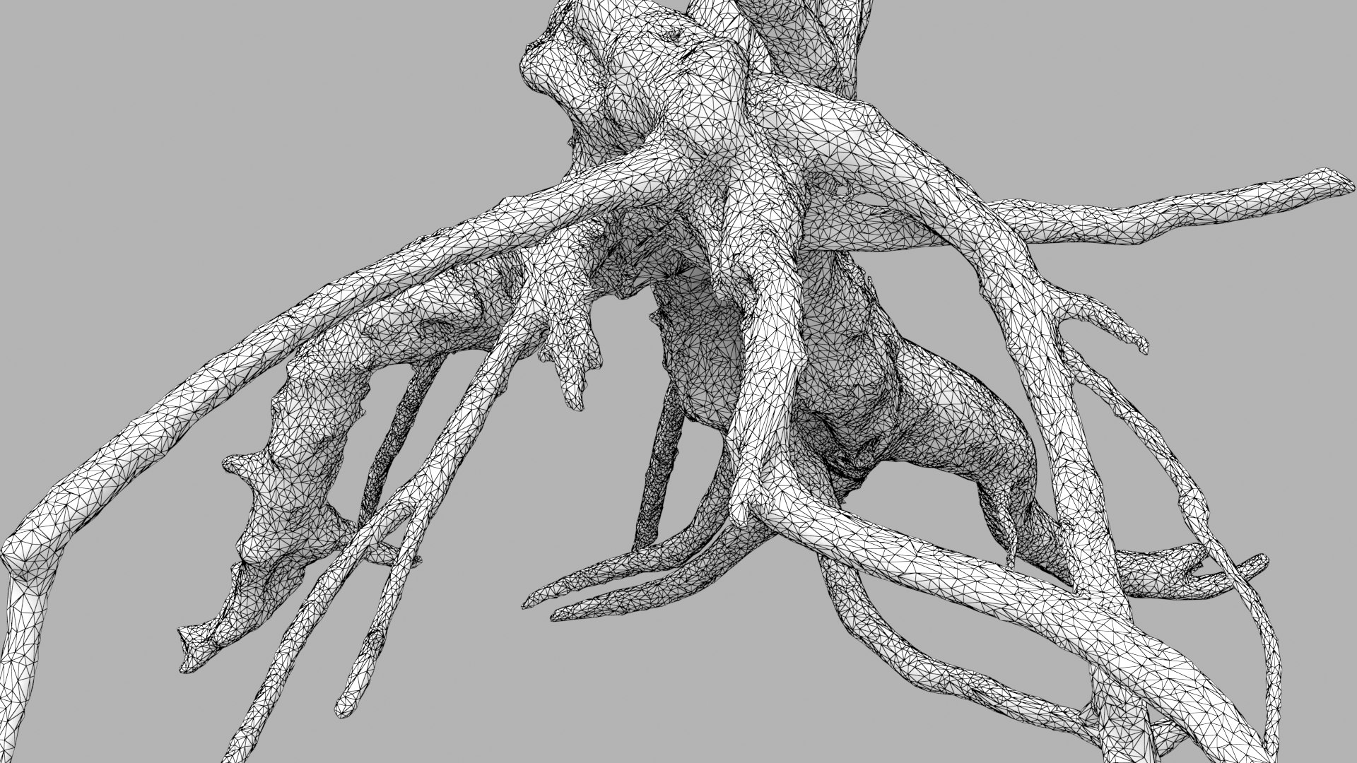 3D model tree root - TurboSquid 1633961