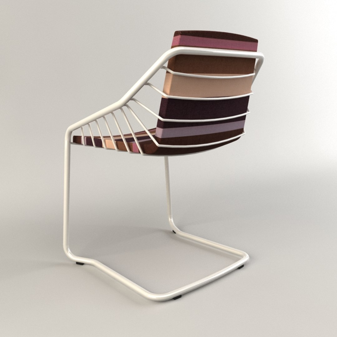 emu cantilever chair - 3d 3ds