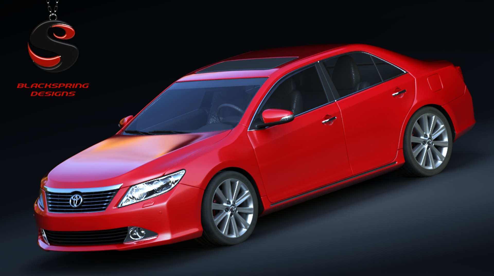 Toyota Camry Vii 3d Model