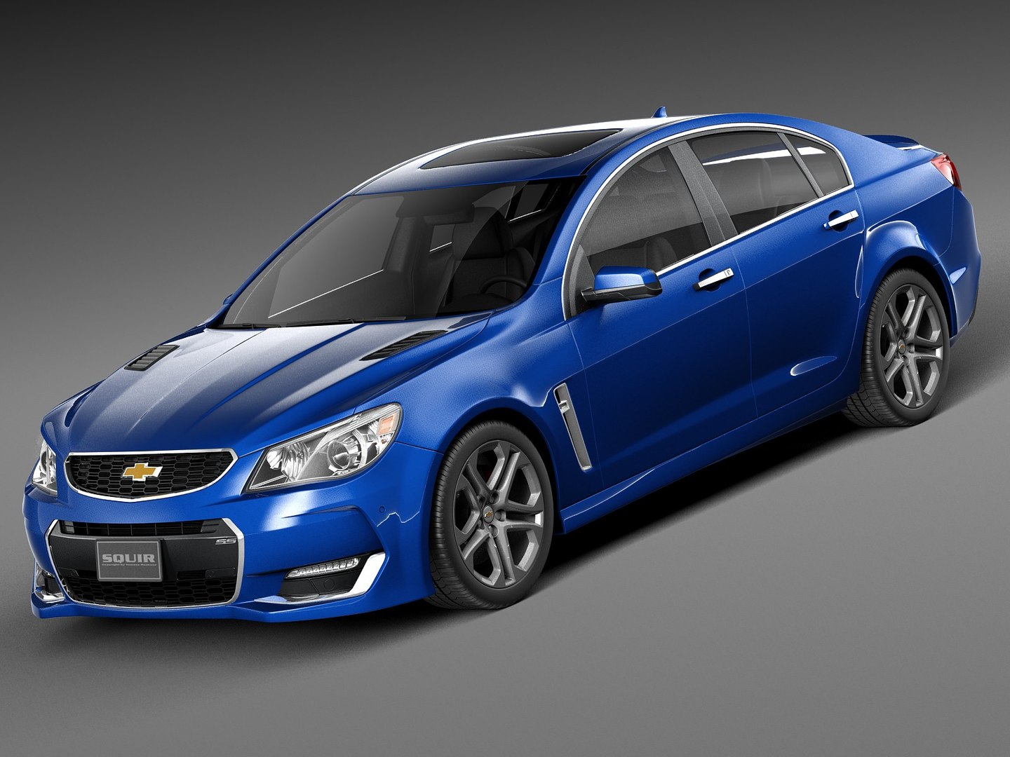 3d 2016 Chevrolet Ss