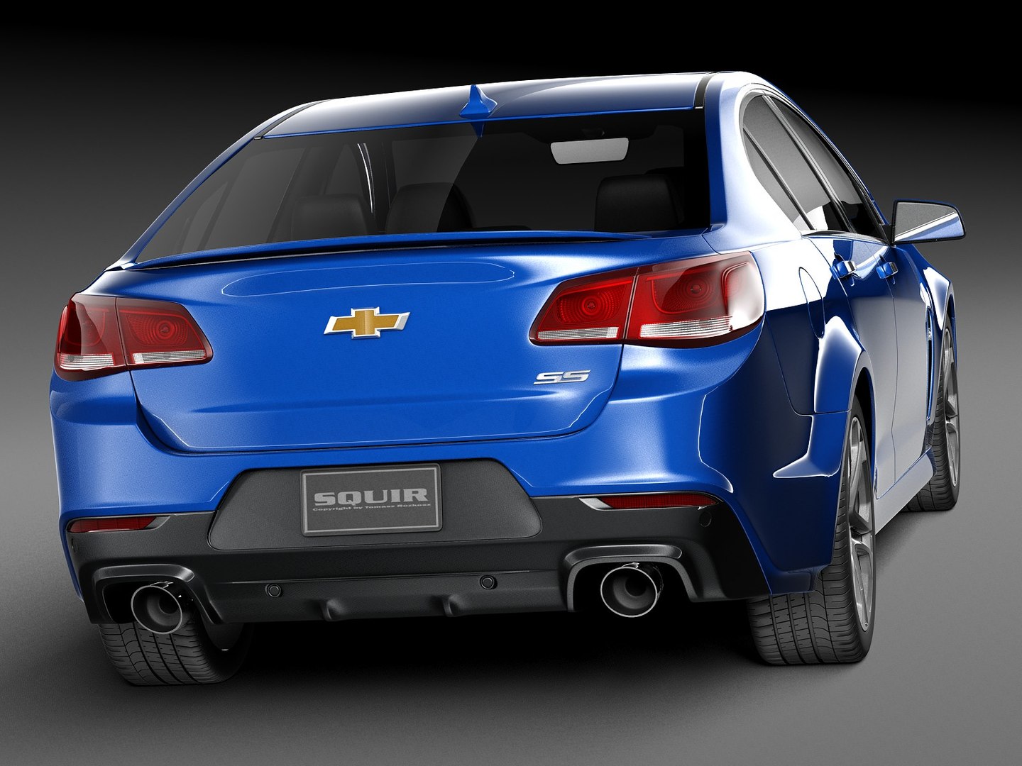 3d 2016 Chevrolet Ss