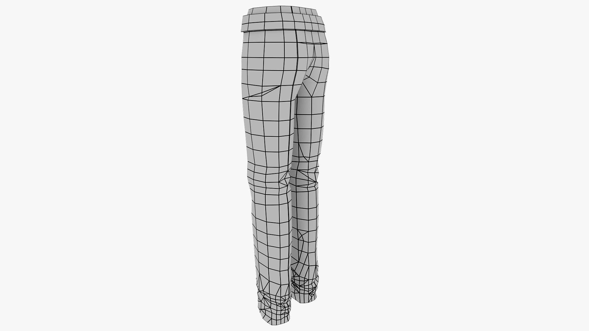 Low Poly Pant 3D Model - TurboSquid 2153308