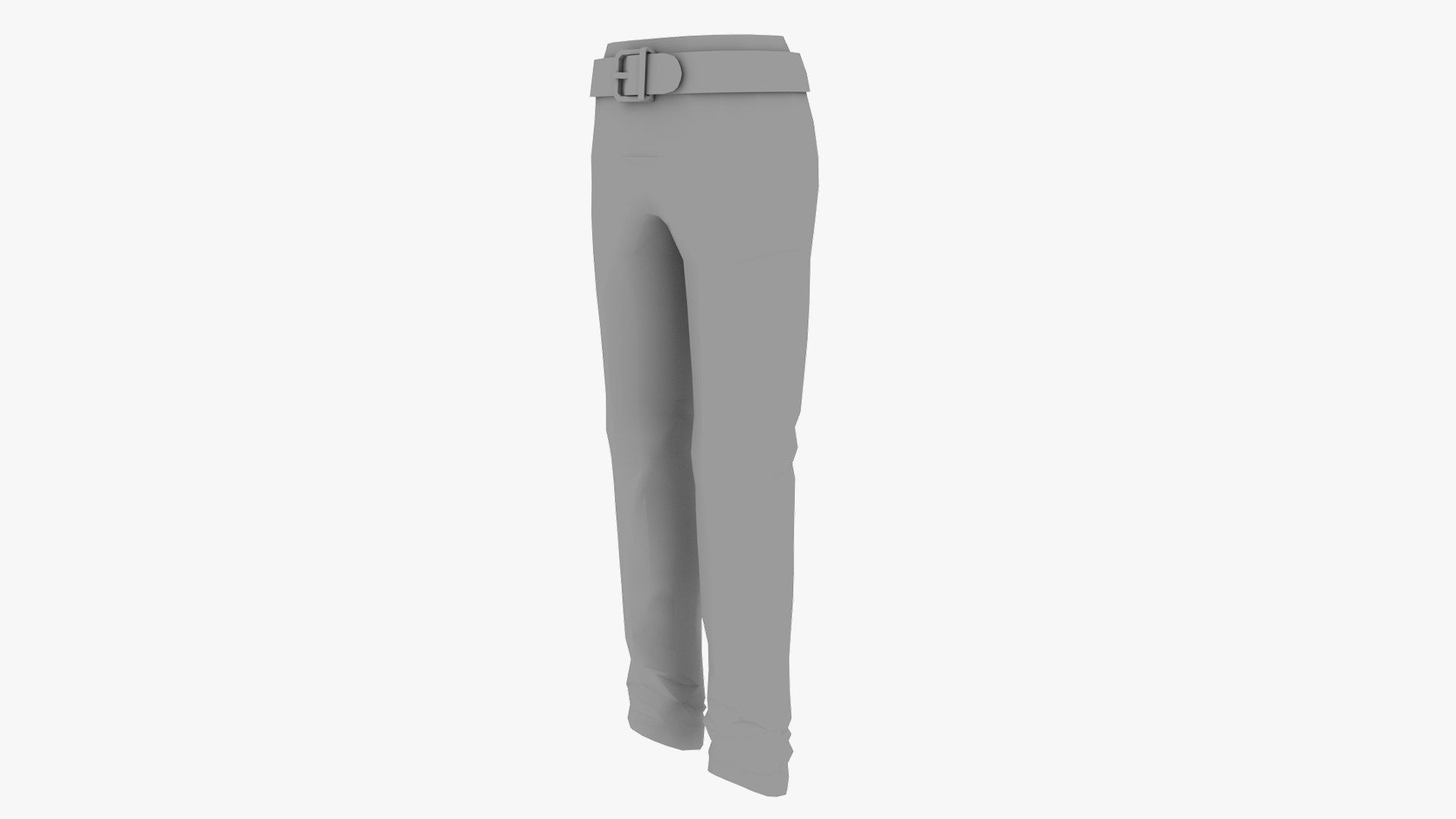 Low Poly Pant 3D Model - TurboSquid 2153308