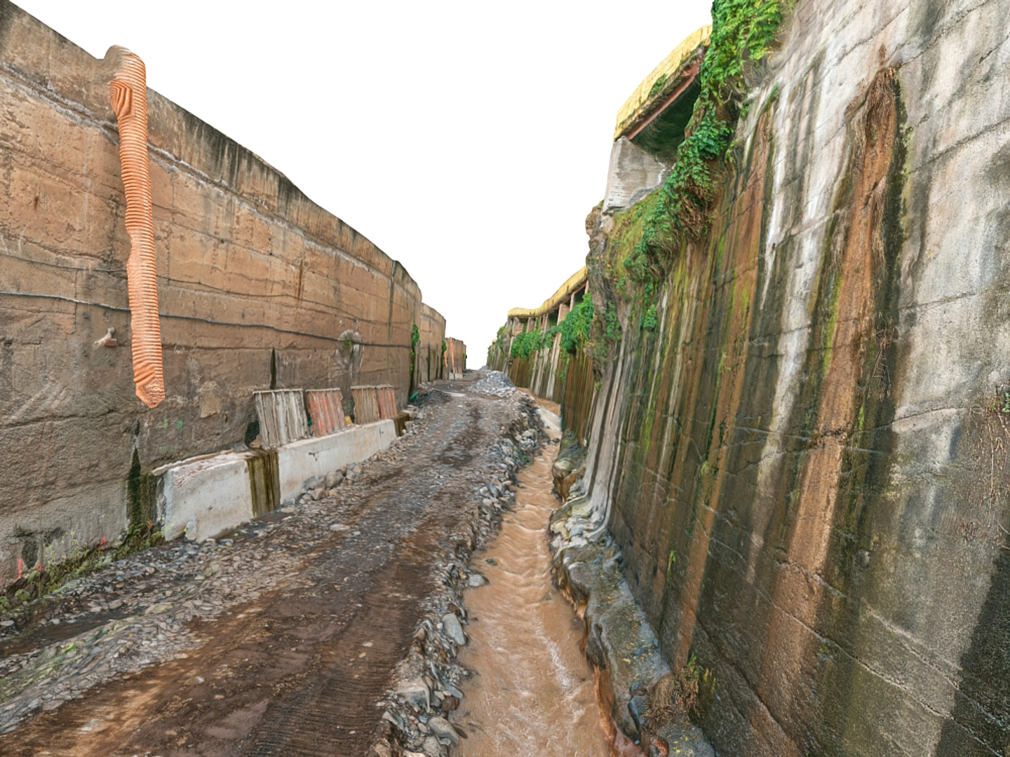 3D model urban water canal - TurboSquid 1153258