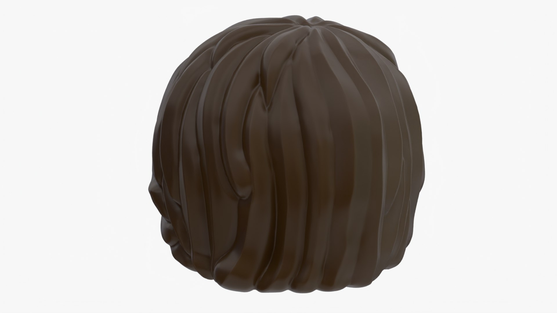 Detailed Lego Hair 3D Model - TurboSquid 2269338