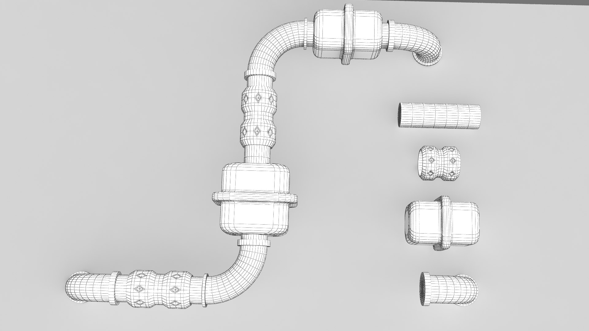 3D Pipe Collection - TurboSquid 1934742