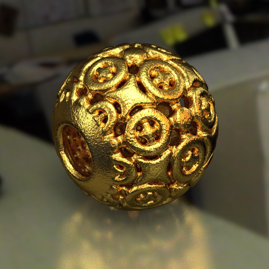 Jewelry Charm Pa 3D Model - TurboSquid 1264439