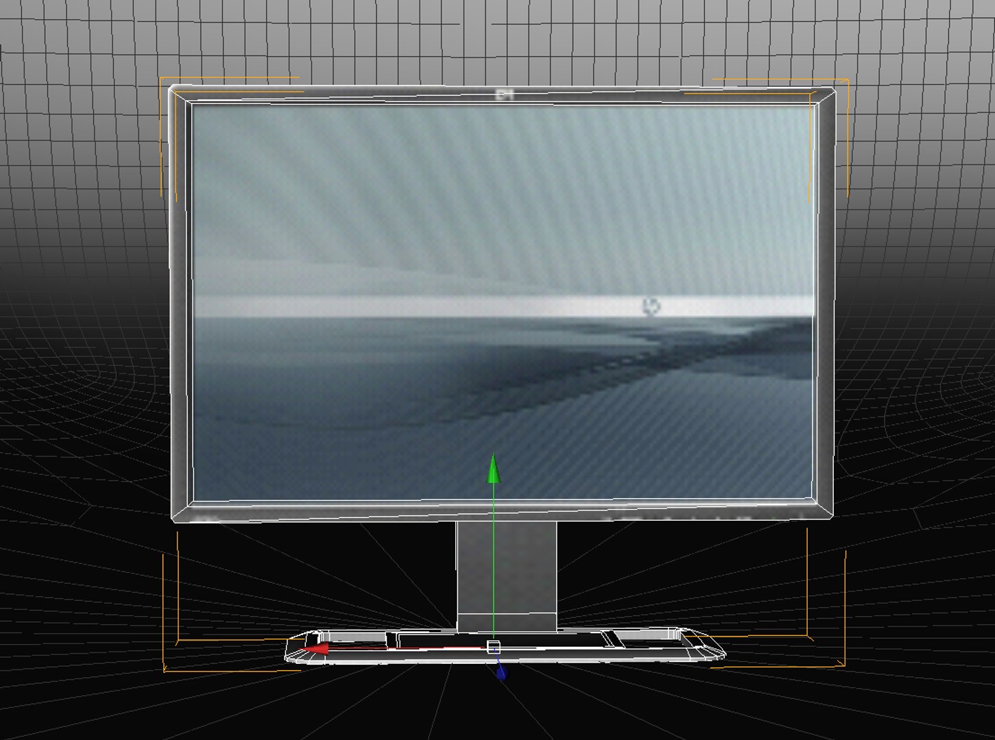 Monitor Hp 2475 3d Obj