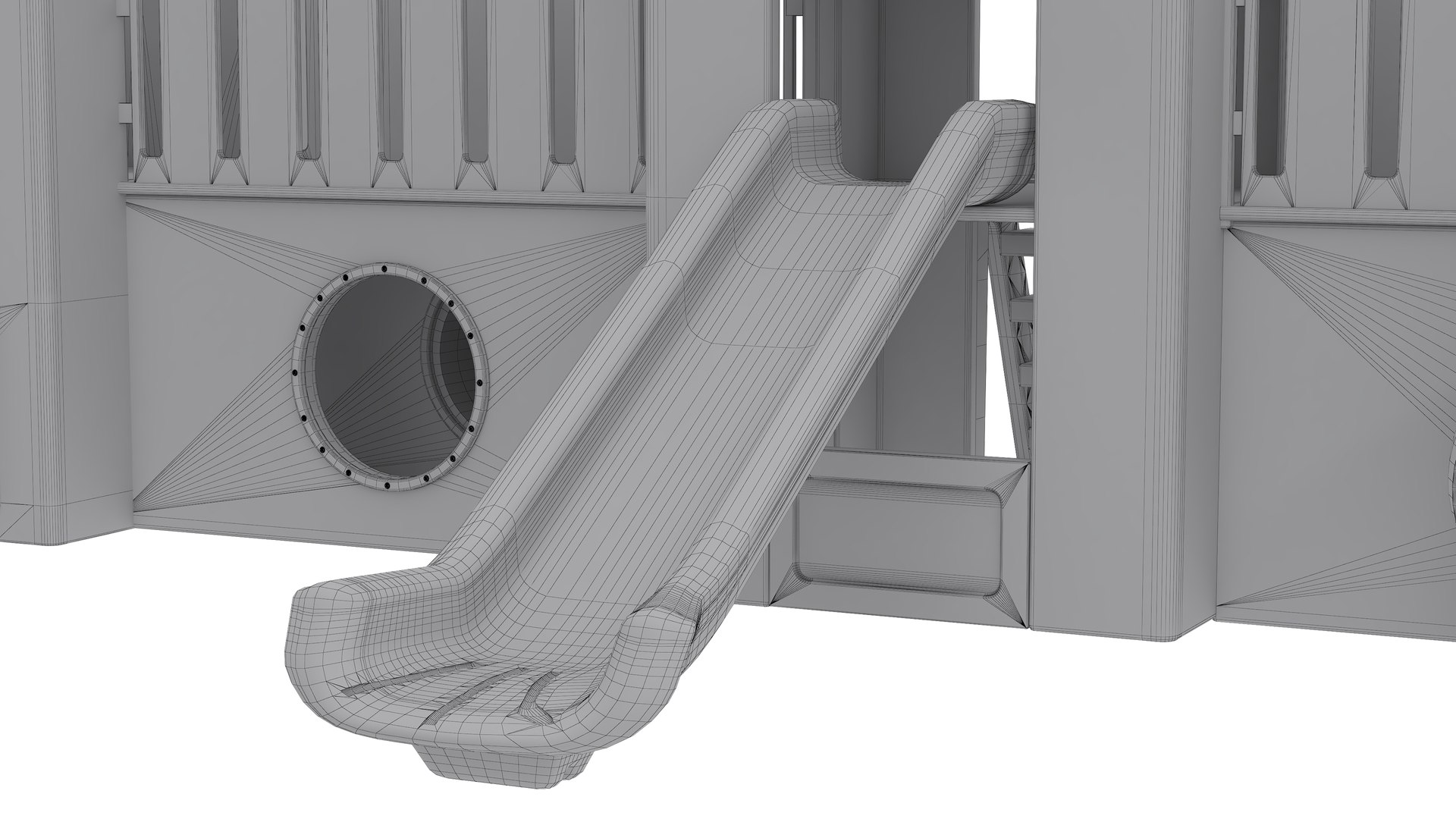 3D Playground Slide Model - TurboSquid 2295130