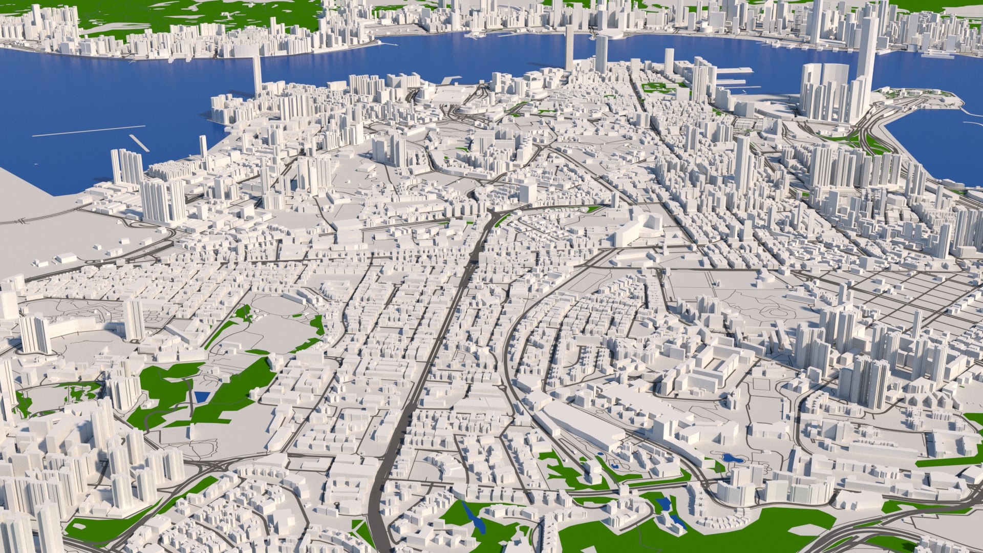 Hong Kong 3D Model - TurboSquid 1849710