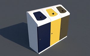 Dustbin 3D Models for Download | TurboSquid