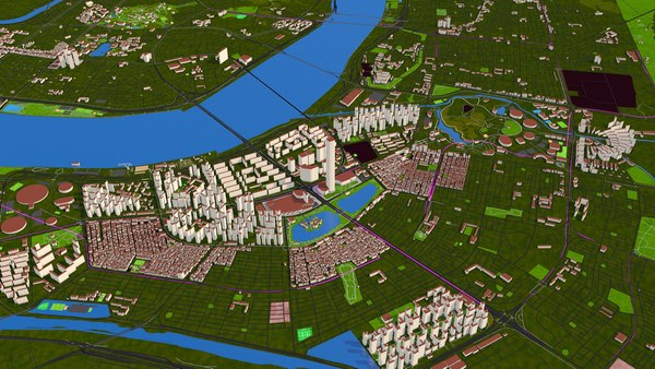 Seoul 3d City Korea 2020 Nov 모델 3D 모델 - TurboSquid 1644388