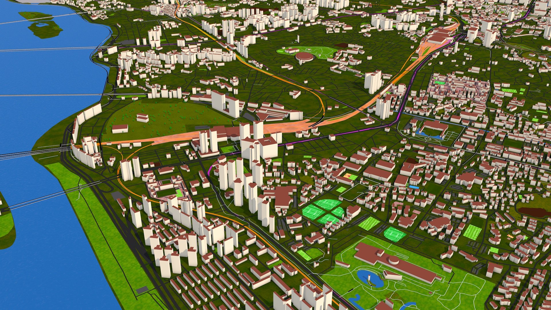 Seoul City Korea 2020 3D Model - TurboSquid 1644388