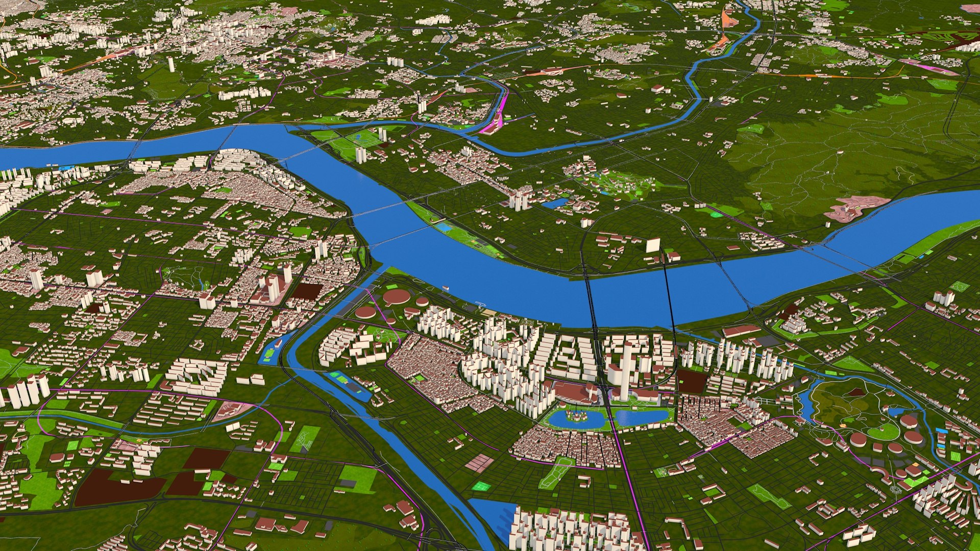 Seoul city korea 2020 3D model - TurboSquid 1644388