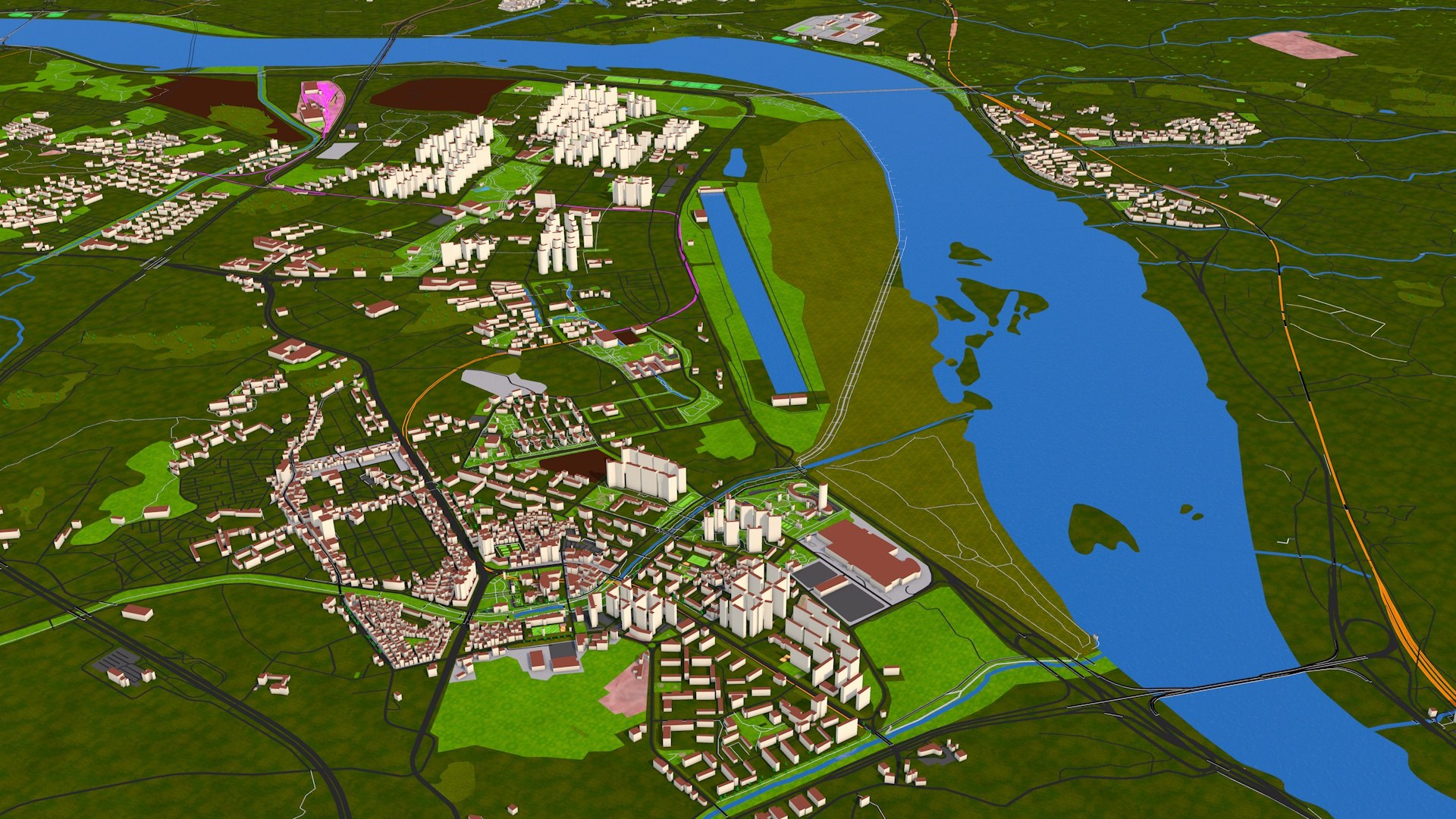 Seoul city korea 2020 3D model - TurboSquid 1644388