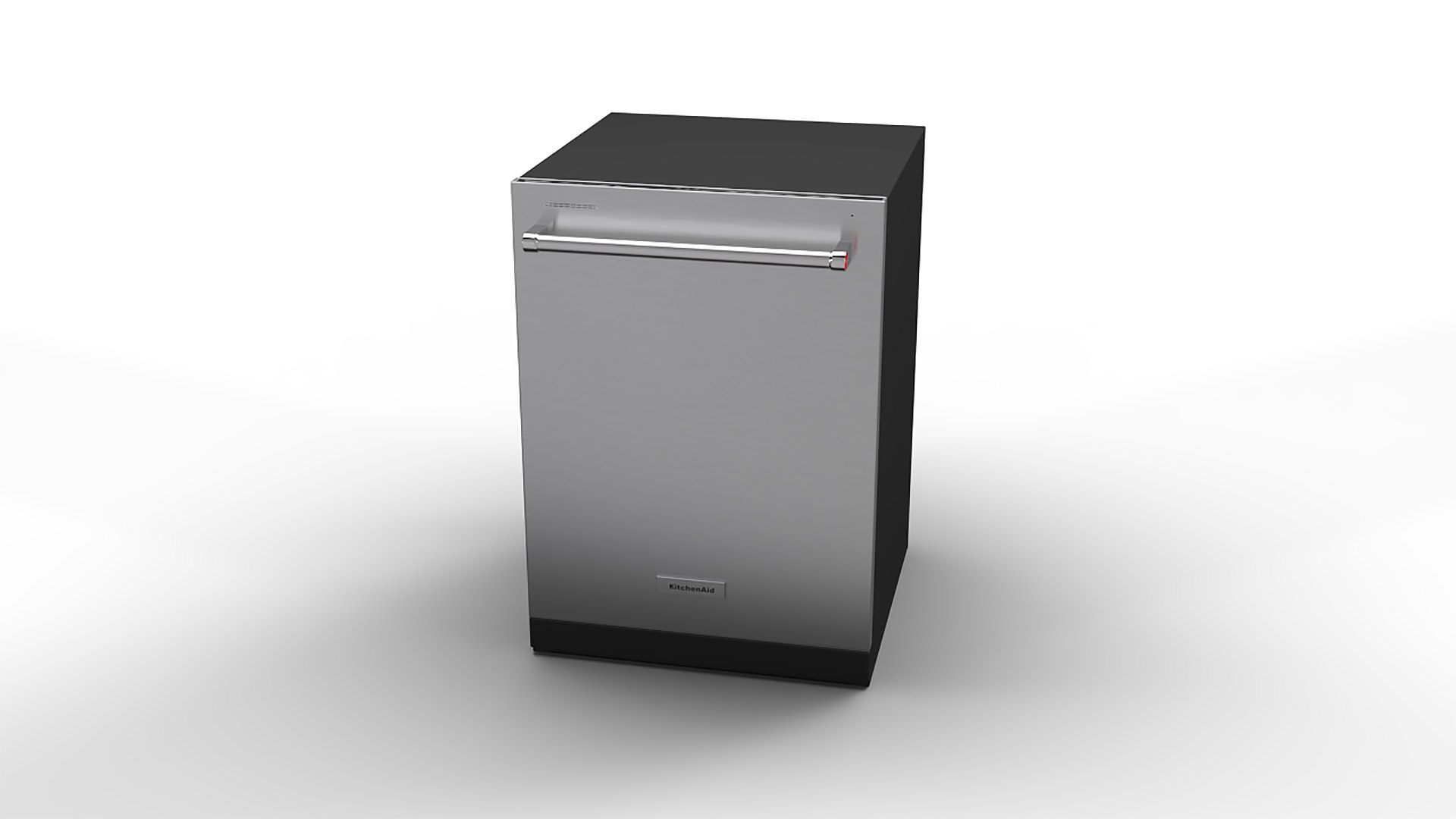 Kitchenaid Dishwasher KDTE204KPS 3D Model - TurboSquid 2205692